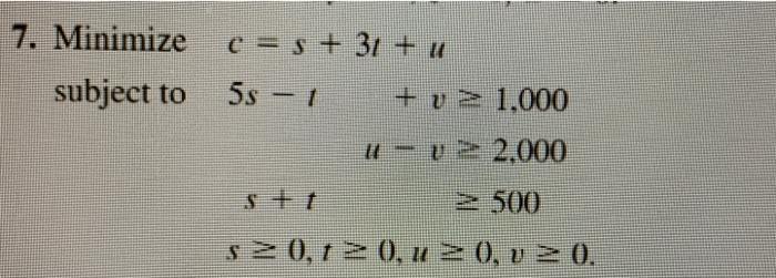 Solved When to Use Duality Q : Given a minimization problem, | Chegg.com