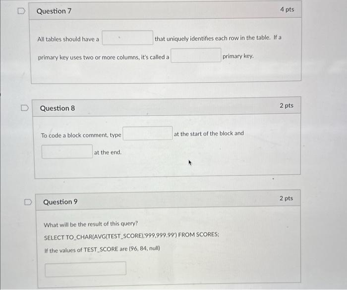Solved The MIN and MAX functions can operate on date, | Chegg.com