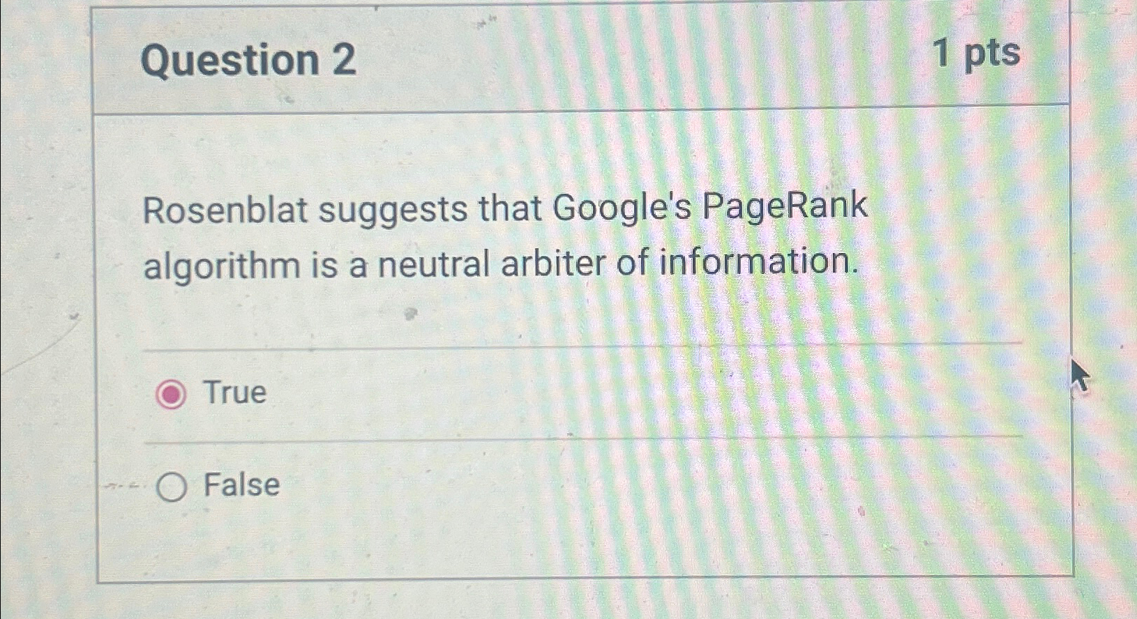 Solved Question 21ptsRosenblat suggests that Google's | Chegg.com