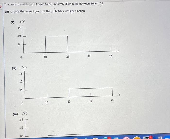 The random variable x is known to be uniformly | Chegg.com