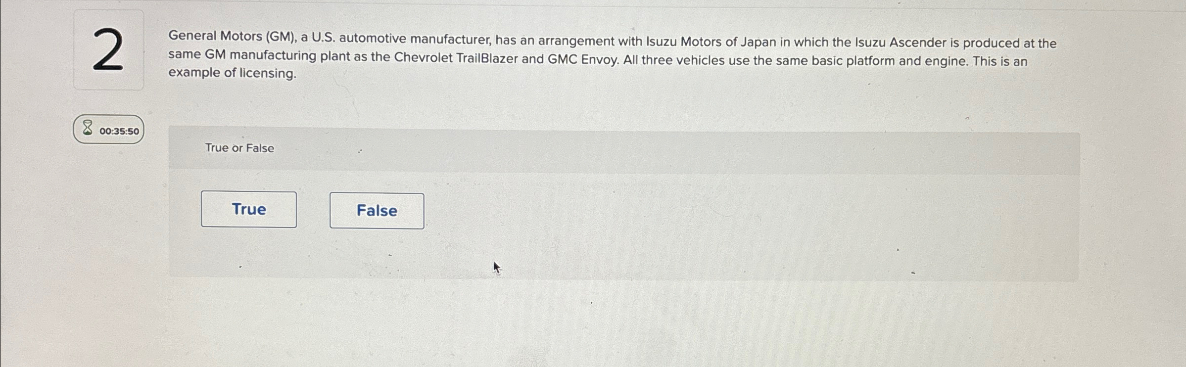 Solved General Motors (GM), ﻿a U.S. ﻿automotive | Chegg.com