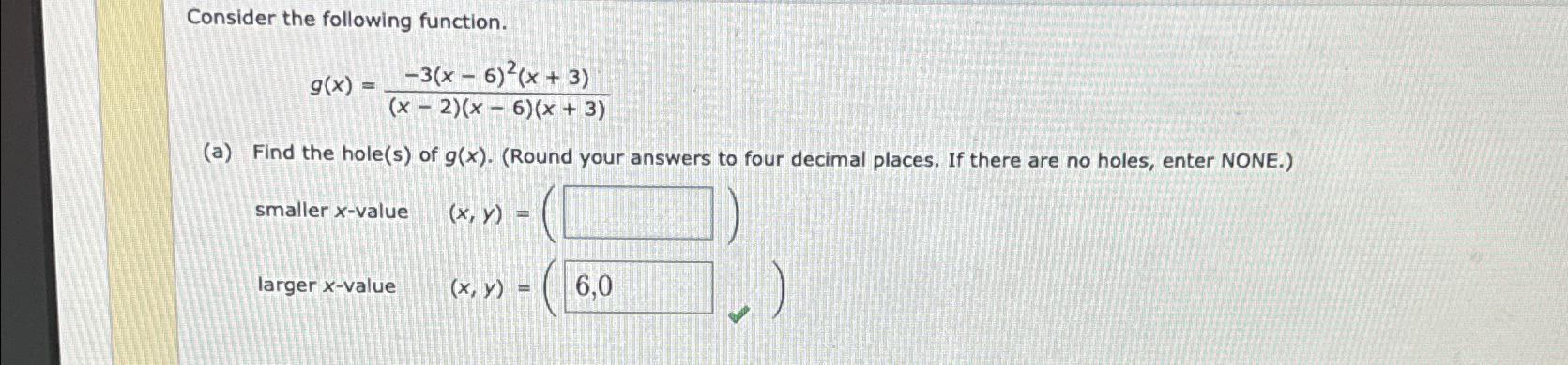Solved Consider the following | Chegg.com