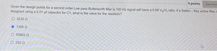 Solved Given the design point Pass Signal for a passive | Chegg.com
