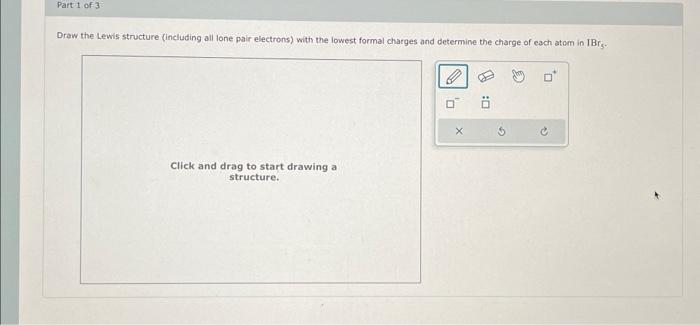 Solved Draw the Lewis structure (including all lone pair | Chegg.com