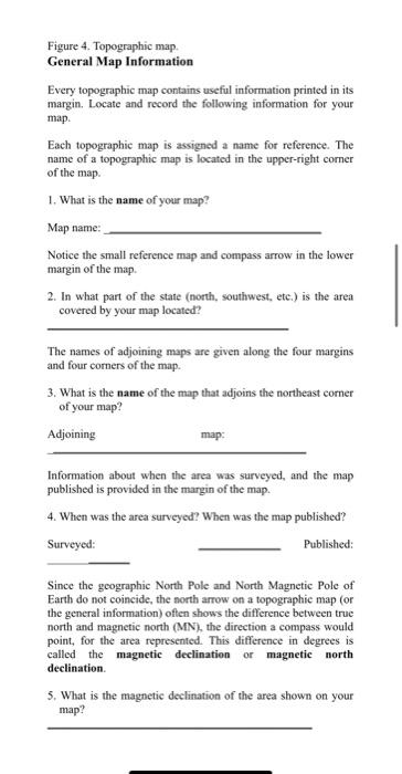 Solved Introduction to Aerial Photographs and Topographic | Chegg.com