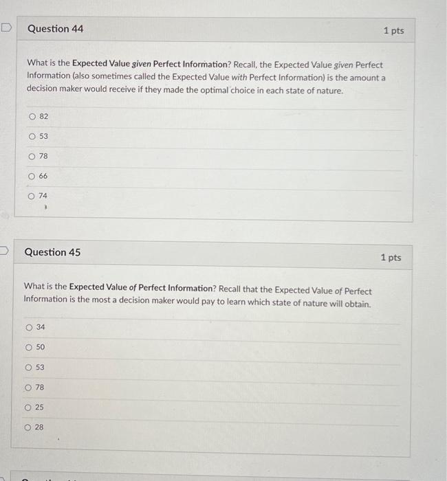 Solved Use this information for FOUR questions. We must | Chegg.com