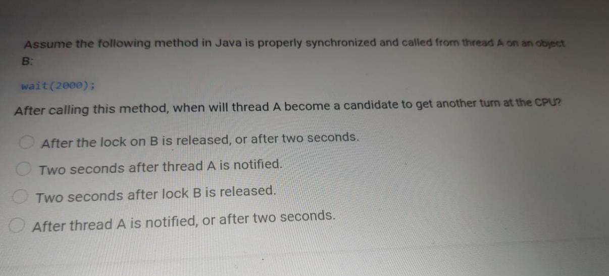 Solved Assume the following method in Java is properly | Chegg.com
