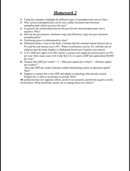 Solved Homework 2 1- Using the examples, highlight the | Chegg.com