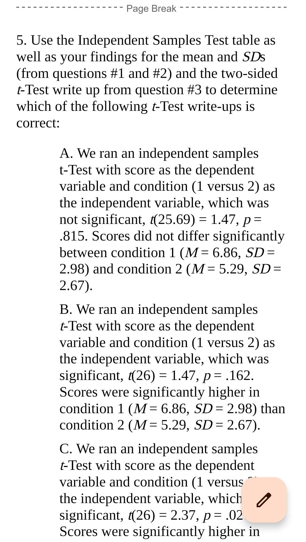 Solved For the table below, fill in the missing sections for | Chegg.com
