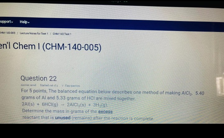 Solved Help - 005 Lecture Nates for Test 1 CHM 140 Test 1 | Chegg.com
