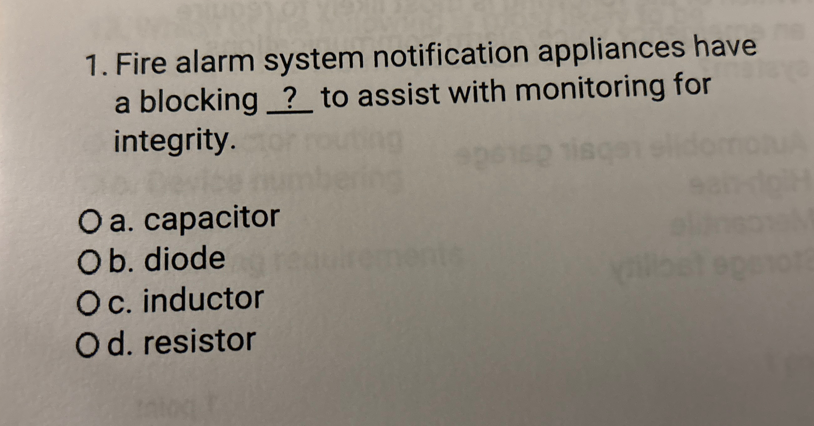 Solved Fire alarm system notification appliances have a | Chegg.com