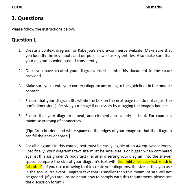 Solved 3. ﻿QuestionsPlease follow the instructions | Chegg.com