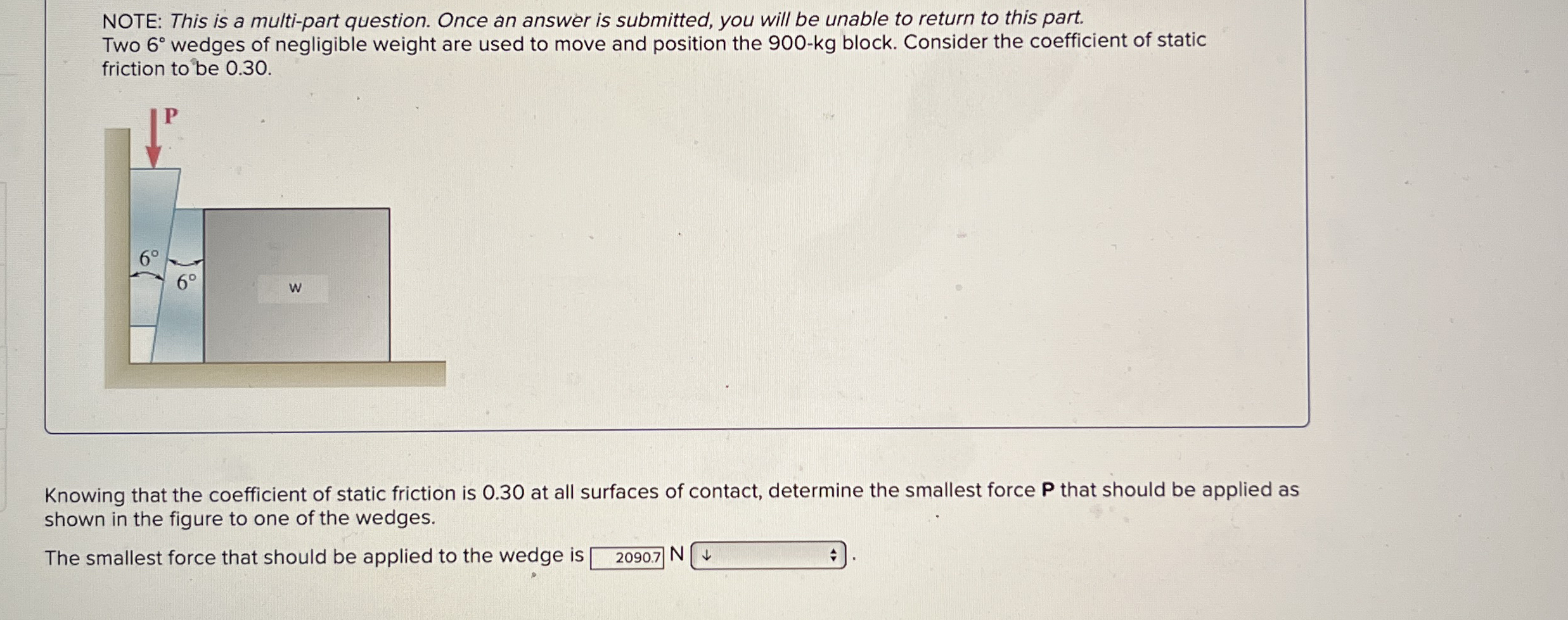 Solved NOTE: This is a multi-part question. Once an answer | Chegg.com