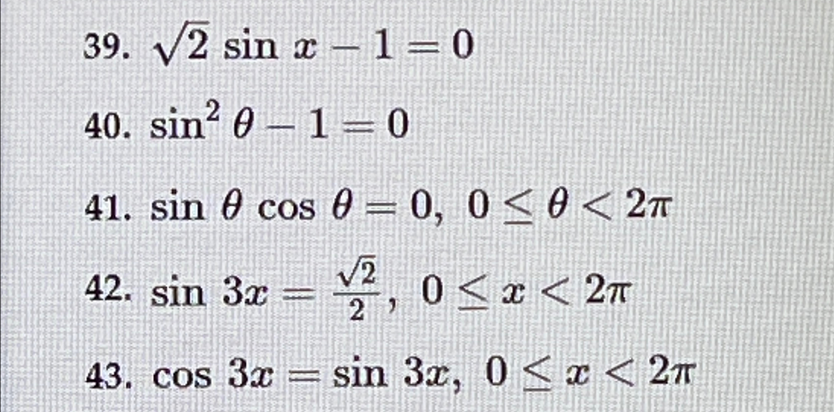 22sinx-1=0sinθcosθ=0,0≤θ