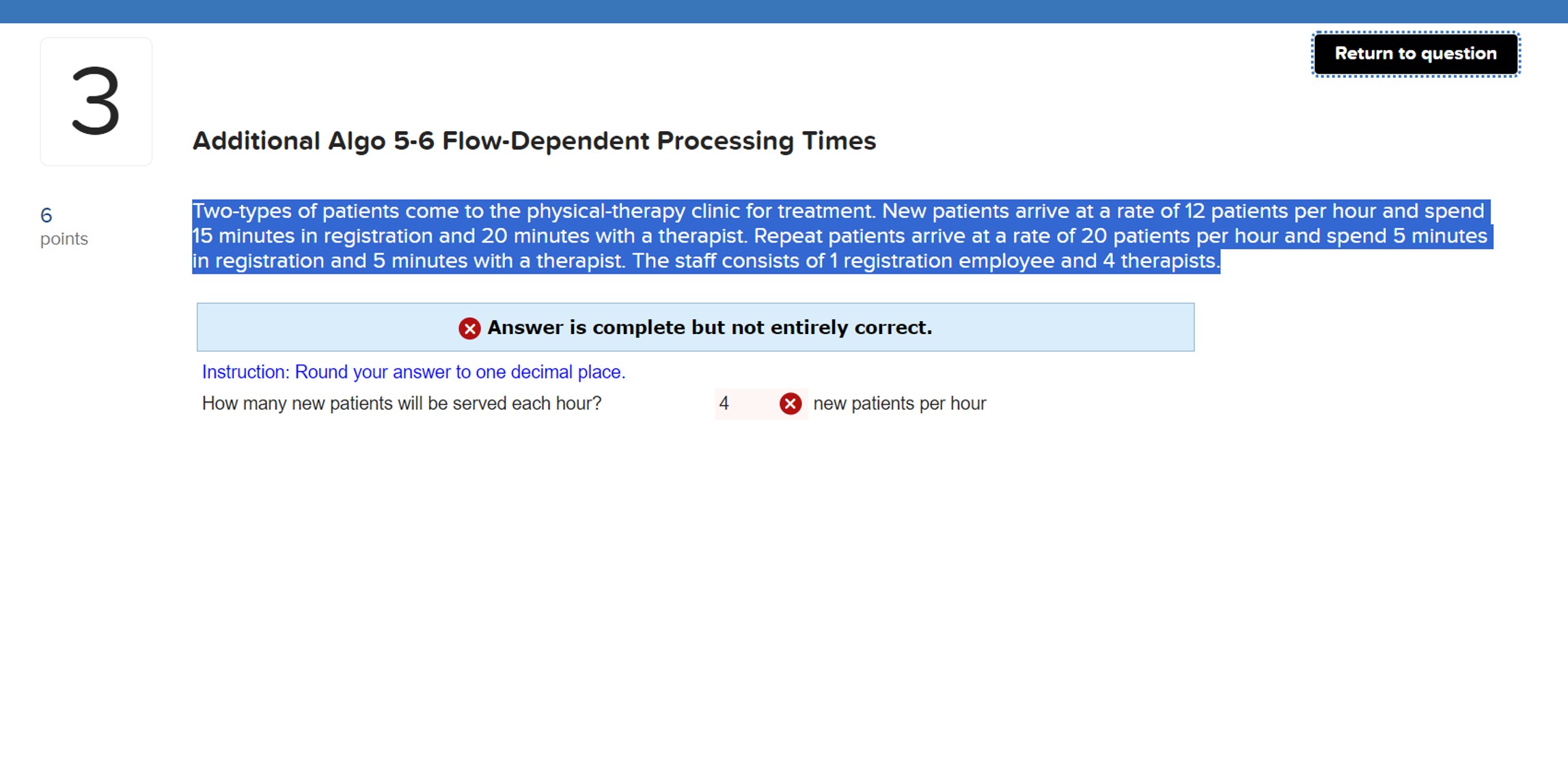 Solved 3 ﻿Additional Algo 5-6 ﻿Flow-Dependent Processing | Chegg.com