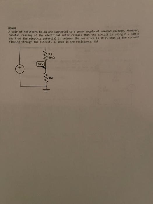Solved 1. There is a current of I=7.9 mA flowing through the | Chegg.com