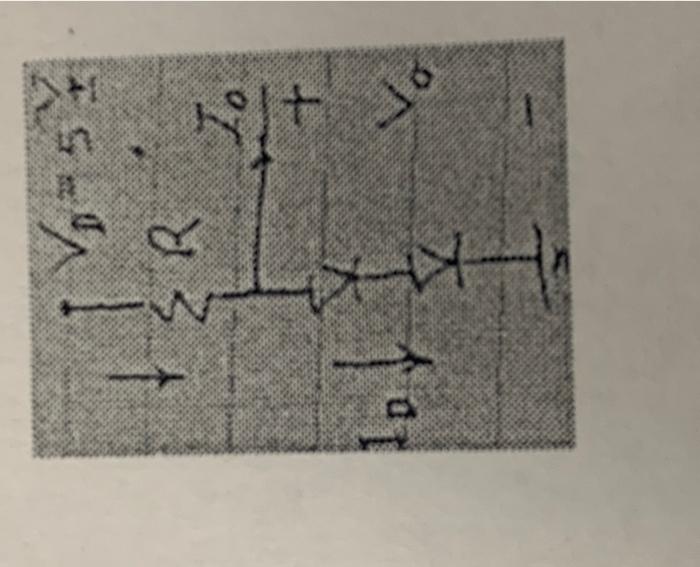 Solved Problem 4 - The diode circuit shown is a voltage | Chegg.com