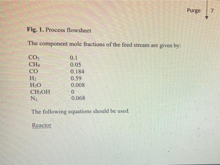 Solved Question - 1: Process Flowsheet Optimisation by using | Chegg.com