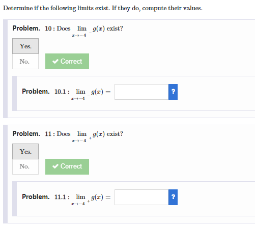 Determine if the following limits exist. If they do, | Chegg.com
