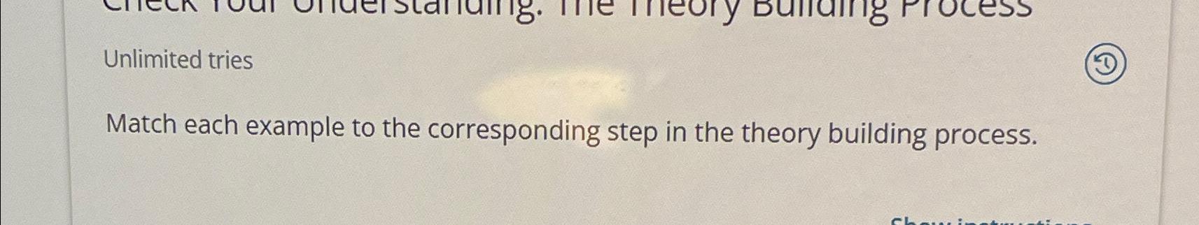 Solved Unlimited tries(3)Match each example to the | Chegg.com