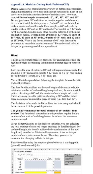 Solved please write the objective + constraint also use | Chegg.com