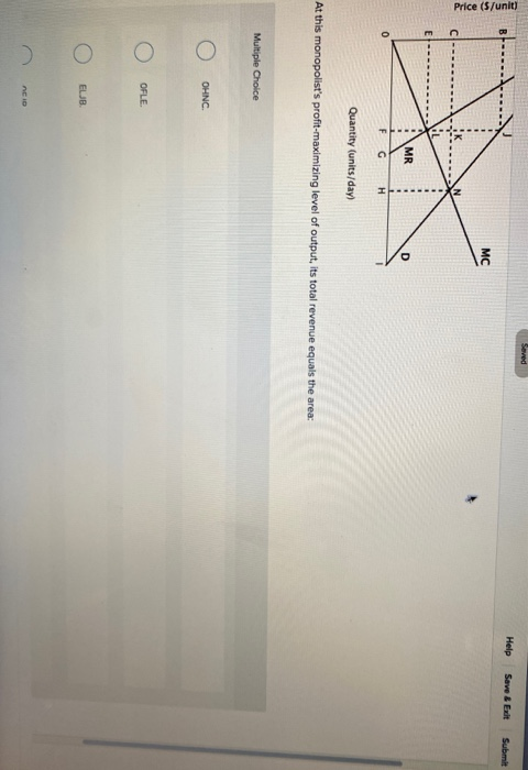 Solved Seved Help Save & Exit Submit Price ($/unit) MC MR 0 | Chegg.com Solved Seved Help Save & Exit Submit Price ($/unit) MC MR 0 | Chegg.com
