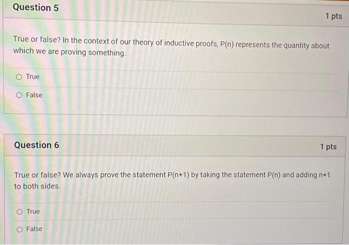 Solved True or false? In the context of our theory of | Chegg.com