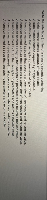 Solved Write the implementation (opp file) of the Averager | Chegg.com