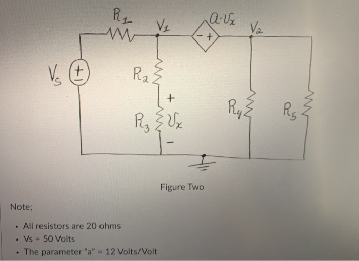 Solved determine the numerical value of the voltage V1 and | Chegg.com