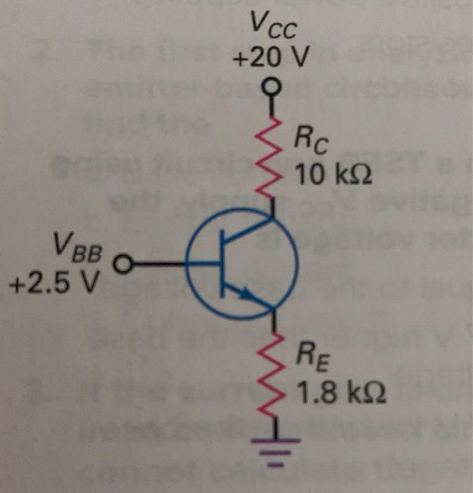Solved If the collector supply voltage is decreased to 15V, | Chegg.com