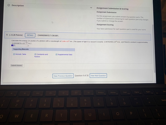 Solved Description Assignment Submission & Scoring | Chegg.com
