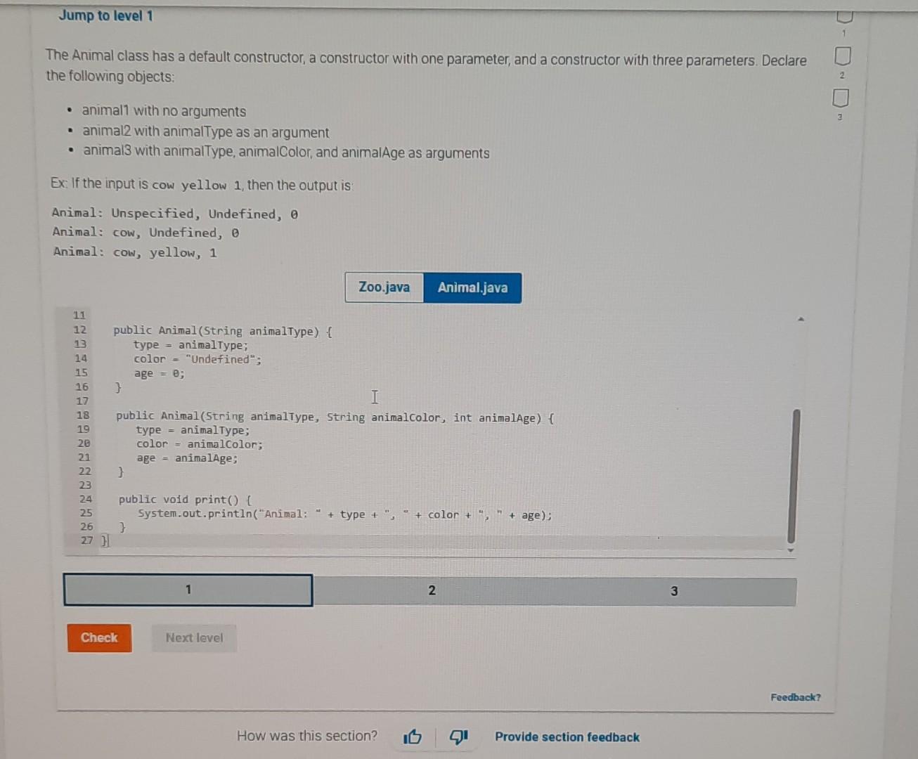 Solved CHALLENGE ACTIVITY 485458 2295122 qx3zay7 Jump to | Chegg.com