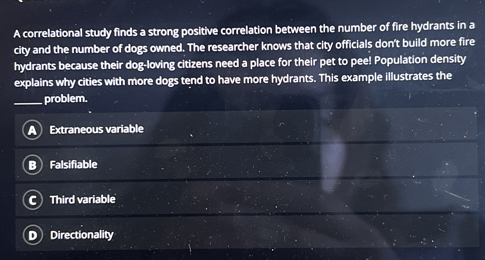 Solved A correlational study finds a strong positive | Chegg.com