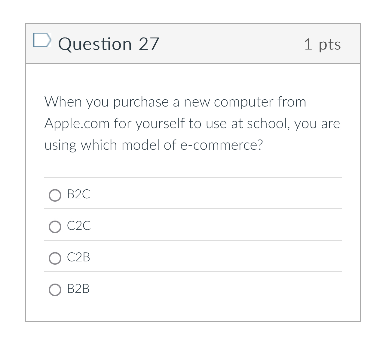 Solved Question 27When you purchase a new computer | Chegg.com