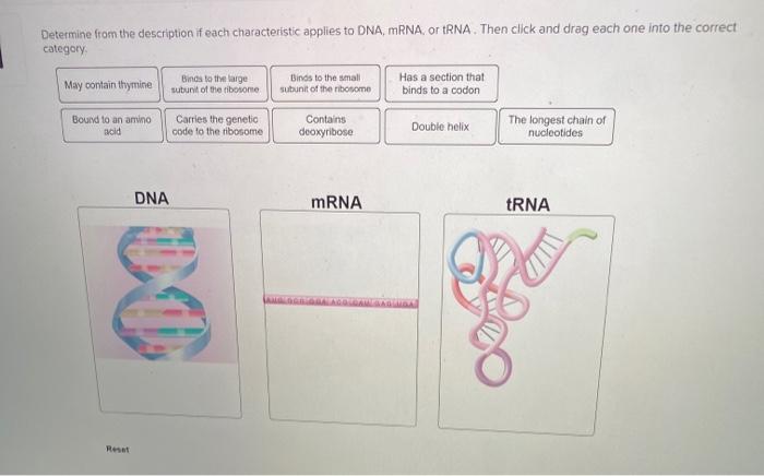 Solved Determine from the description if each characteristic | Chegg.com