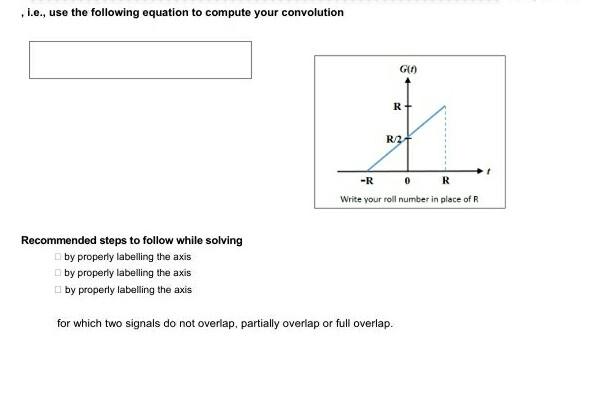 . i.e., use the following equation to compute your | Chegg.com