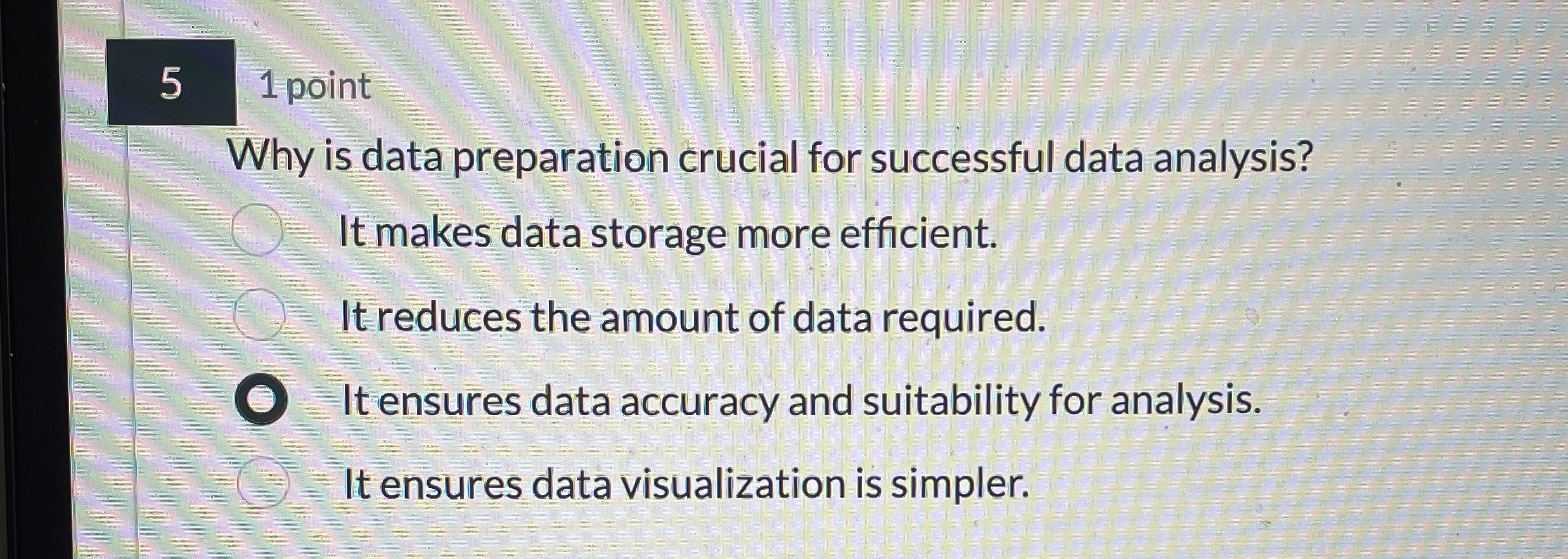 Solved Why is data preparation crucial for successful data | Chegg.com
