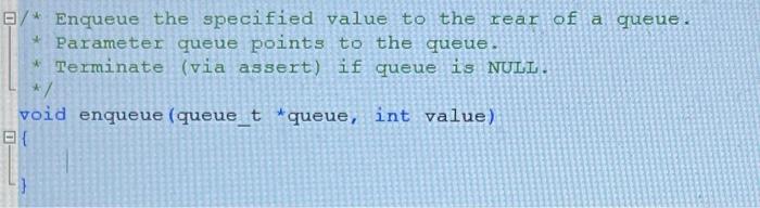 Solved File circular_queue.c contains an incomplete | Chegg.com
