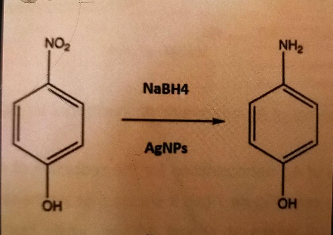 Solved NOZ NH2 NaBH4 AgNPS OH ОН | Chegg.com