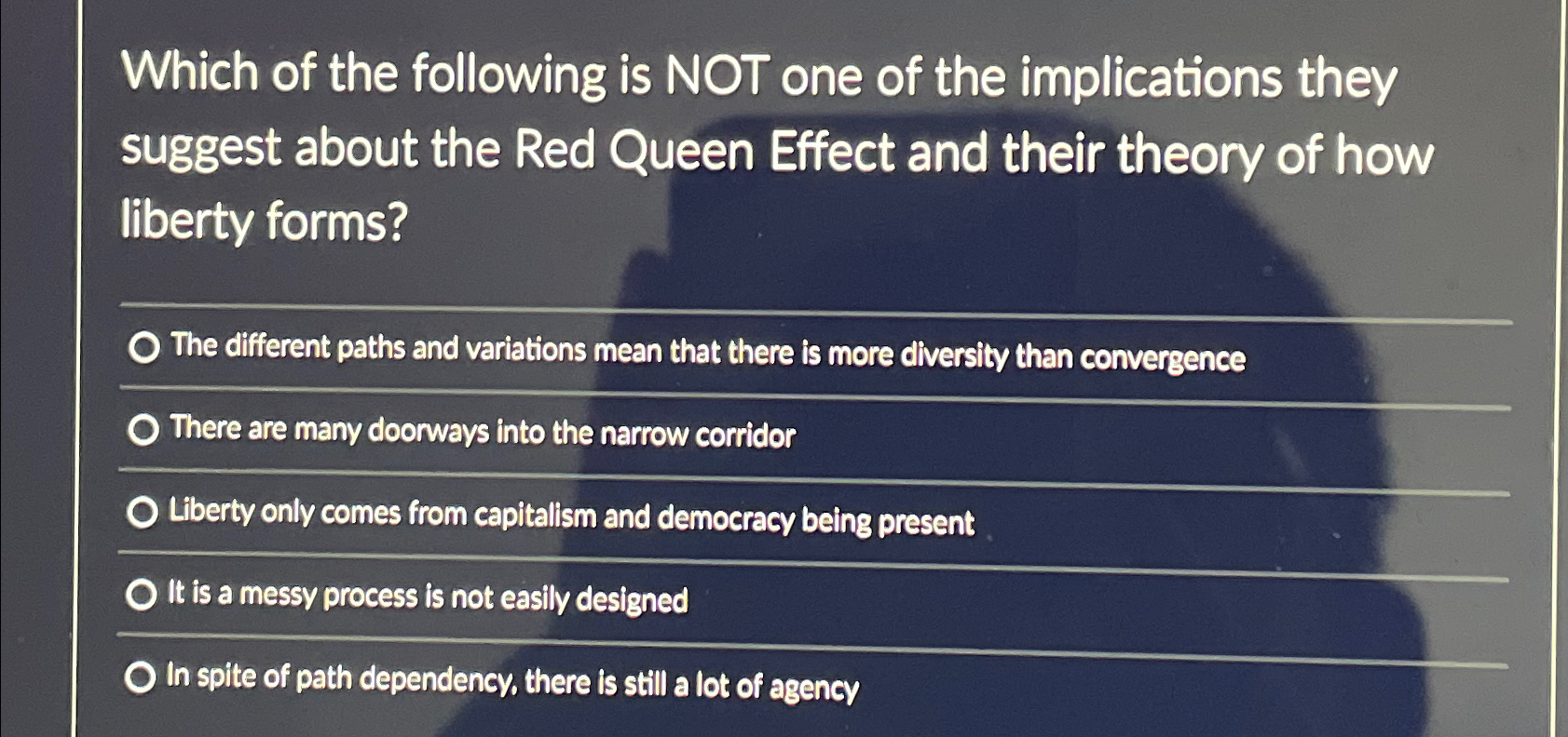 Solved Which of the following is NOT one of the implications | Chegg.com