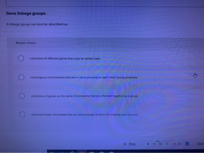 Solved Gene linkage groups A linkage group can best be | Chegg.com