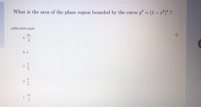 Solved MATH 1851 ŞB: 1 ÖRGÜN Calculus I Mühendislik | Chegg.com