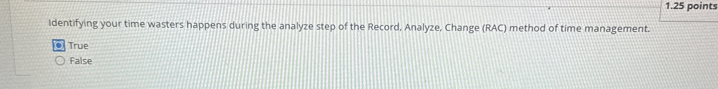 Solved Identifying your time wasters happens during the | Chegg.com