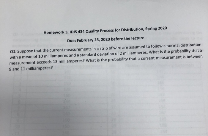 Solved Homework 3, IDIS 434 Quality Process for | Chegg.com