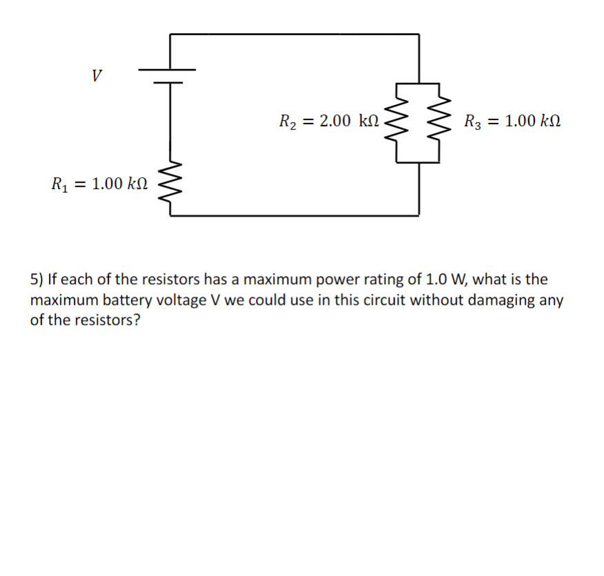 Solved If each of the resistors has a maximum power rating | Chegg.com