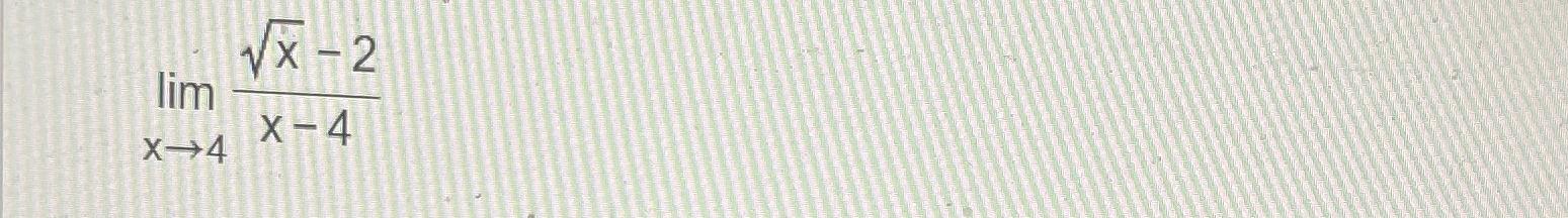 Solved limx→4x2-2x-4 | Chegg.com