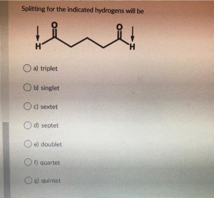 Solved The number of magnetically inequivalent hydrogens for | Chegg.com
