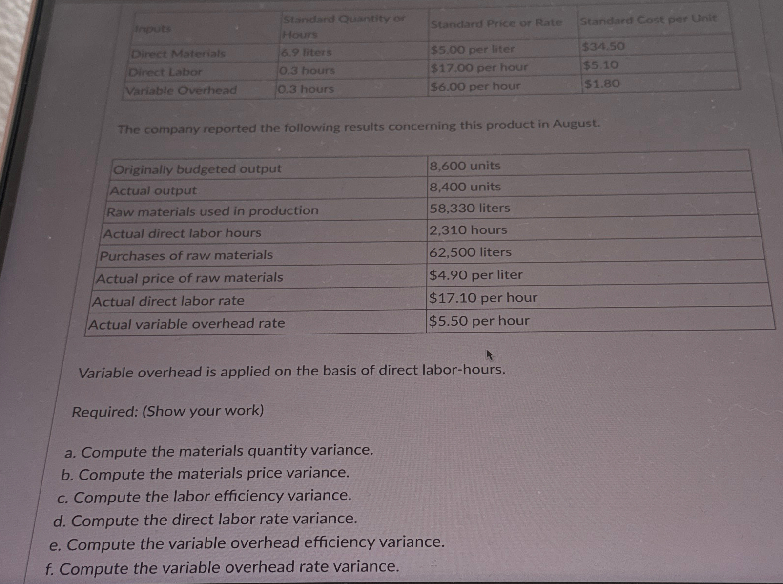 Solved Solve all 6 ﻿questions please | Chegg.com