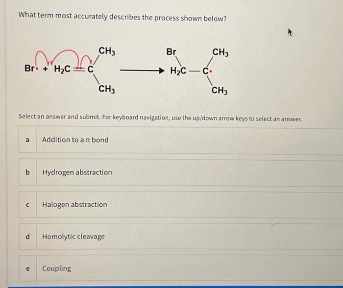 Solved What term most accurately describes the process shown | Chegg.com