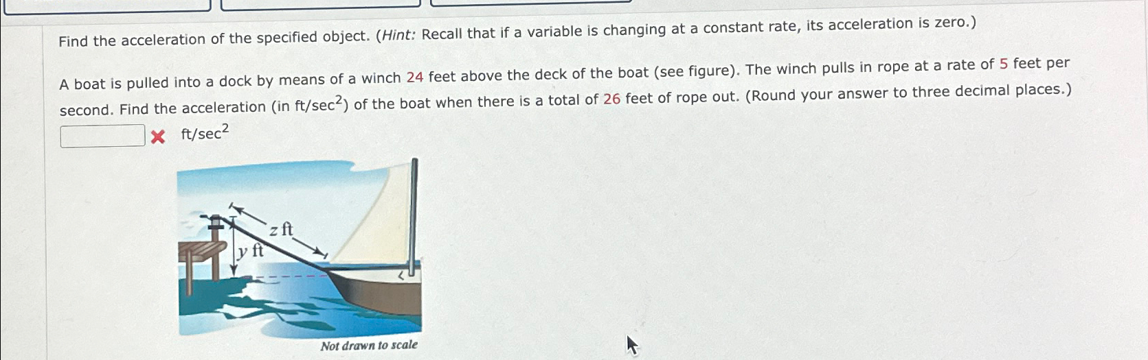 Solved Find the acceleration of the specified object. (Hint: | Chegg.com